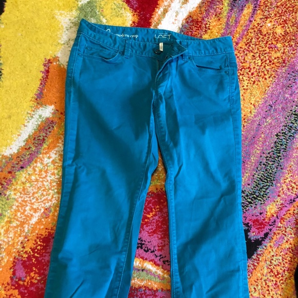 LOFT | Pants & Jumpsuits | Ann Taylor Loft Capri | Poshmark